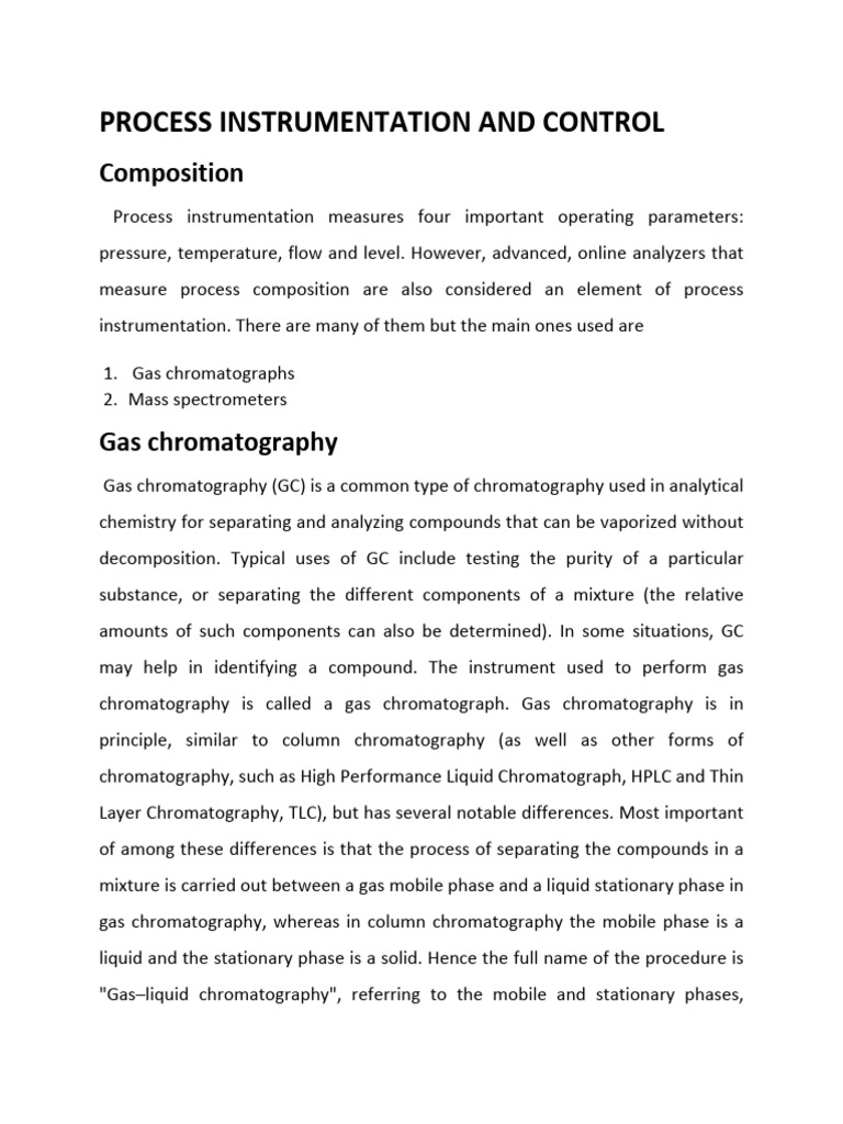 Che 413 1 | PDF | Gas Chromatography | Chromatography