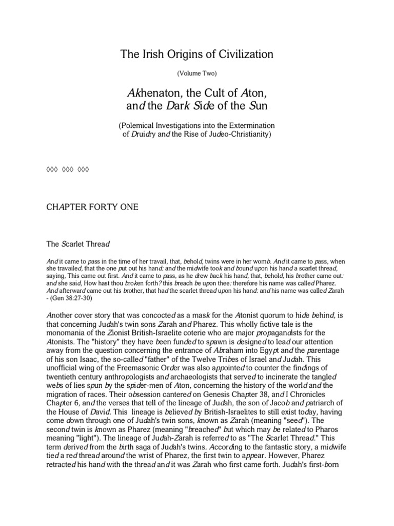 Pdfcoffee.com the Irish Origins of Civilization PDF Free | PDF