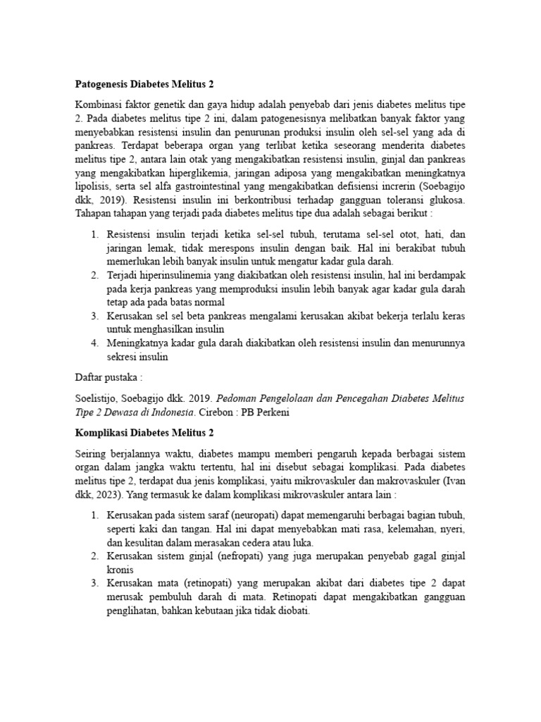 Patogenesis & Komplikasi Bagian Fita | PDF | Kesehatan Holistik | Sains ...