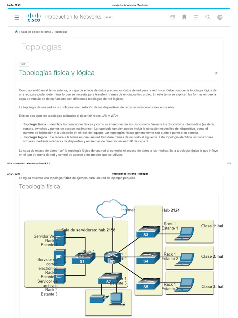 Introduction to Networks -Topologías | PDF | Topología de la red | Red de computadoras