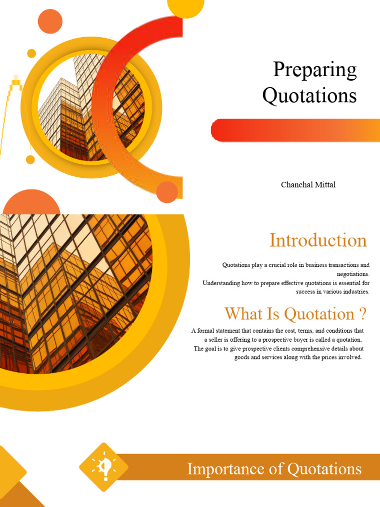 Chanchal Mittal SITXCCS019 Preparing Quotations | PDF | Prices | Sales