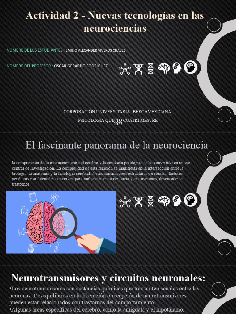 Actividad 2 - Nuevas Tecnologías en Las Neurociencias | PDF | Cerebro | Las emociones