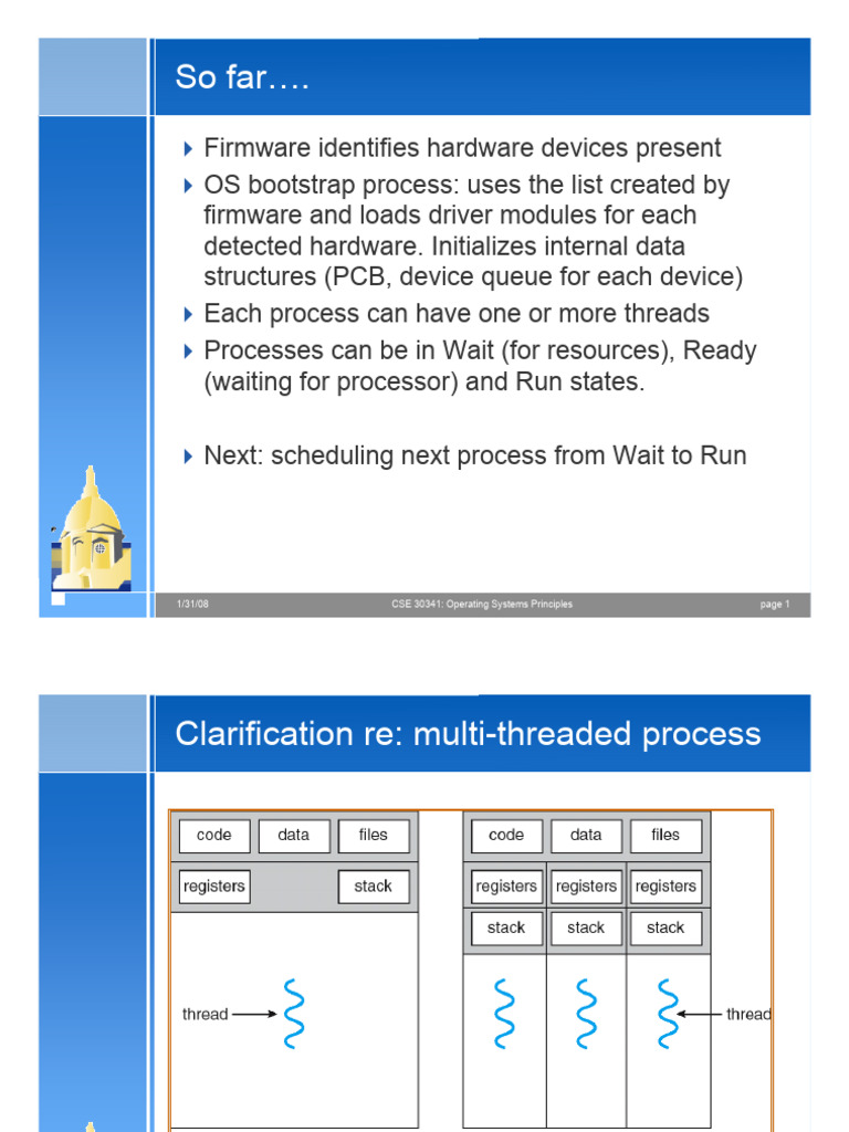 Lecture 7 Pdf Scheduling Computing Process Computing
