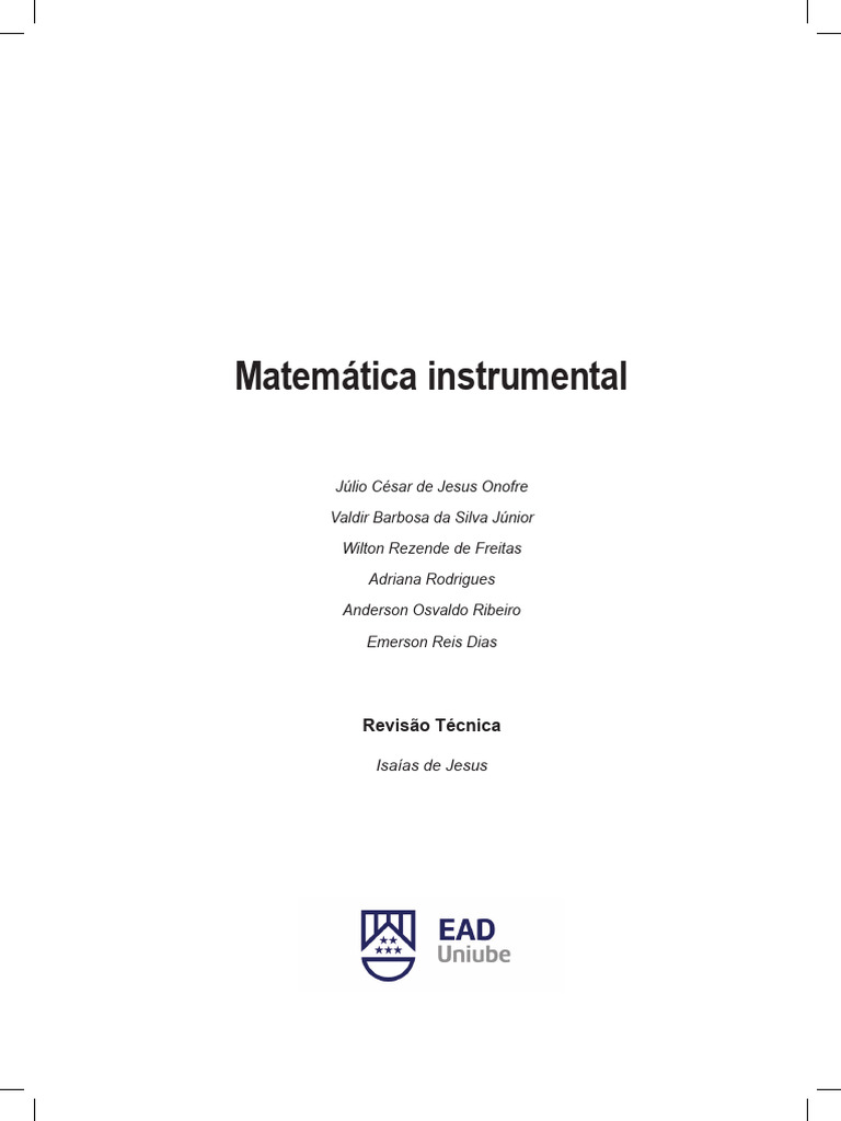 Matemática Instrumental: Funções e Conceitos | PDF | Função (Matemática ...