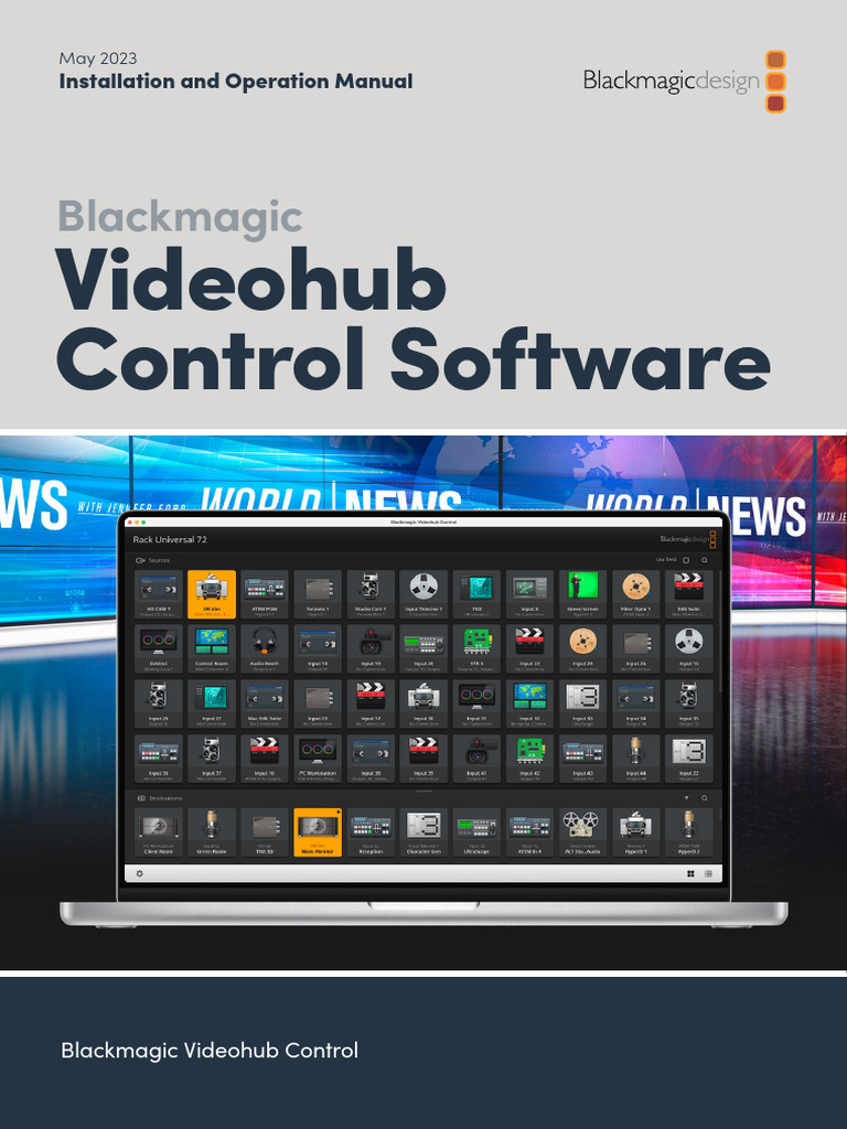 Video Hub Control Software | PDF | Waste | Installation (Computer Programs)