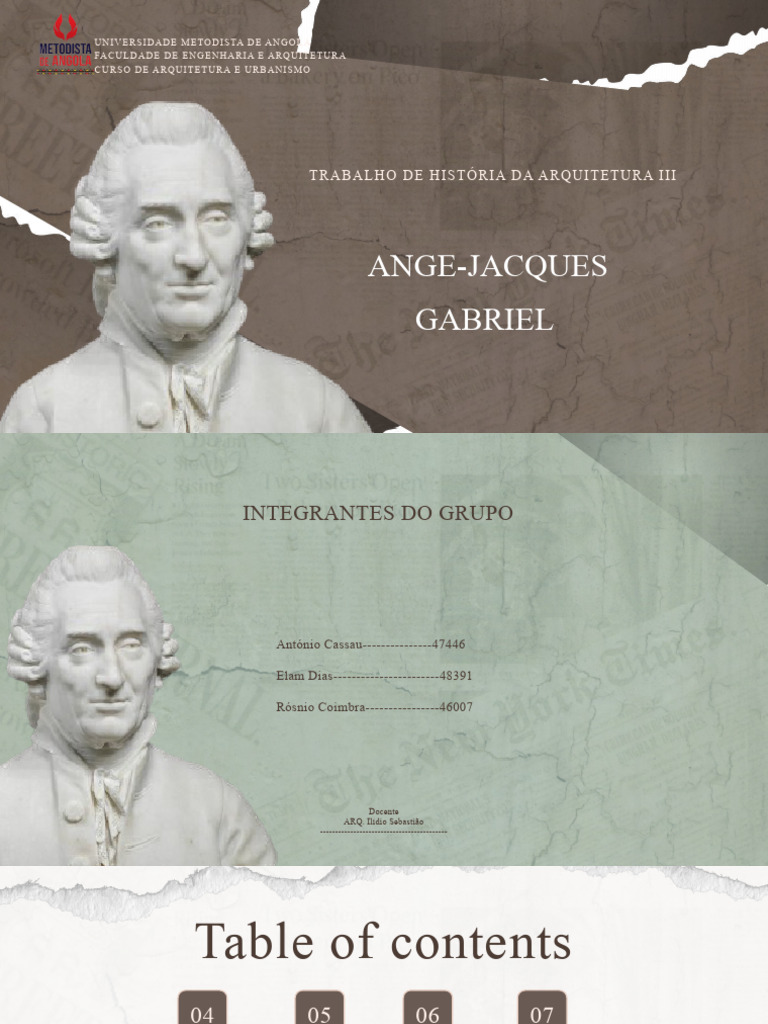 Ange-Jacques Gabriel: Arquitetura Neoclássica | PDF | Palácio de ...