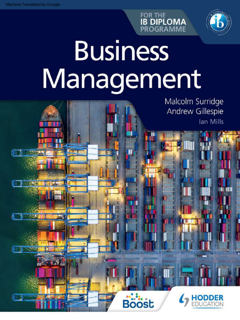 Business Management For The IB Diploma - ESPAÑOL | PDF | Business ...