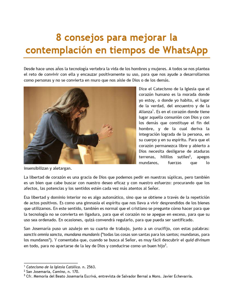 8 - Consejos - Contemplacion - para - Mejorar - La Contemplación en ...