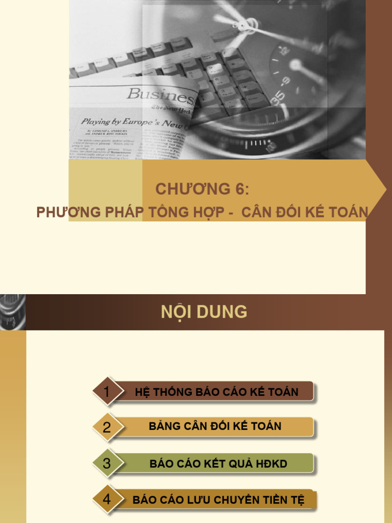 Nguyen Ly Ke Toan Chuong 6 - Day Du Chi Tiet Ly Thuyet | PDF