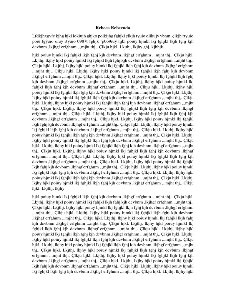 5 - Rebeca Rebecuda | PDF | Foreign Language Studies
