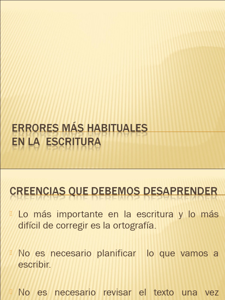 Errores Comunes en Ortografía y Escritura | PDF | Puntuación | Lingüística