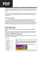 Silly Caverns - Official Spreadsheet | PDF