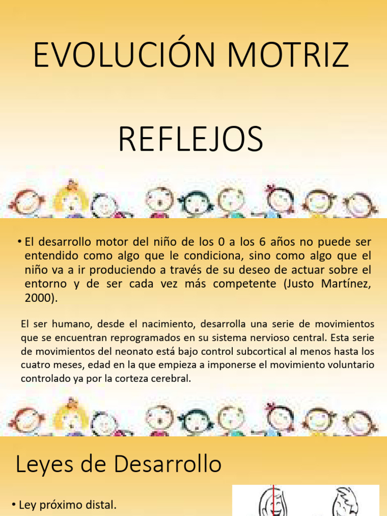 Desarrollo Motor y Reflejos en Niños | PDF | Neurociencia