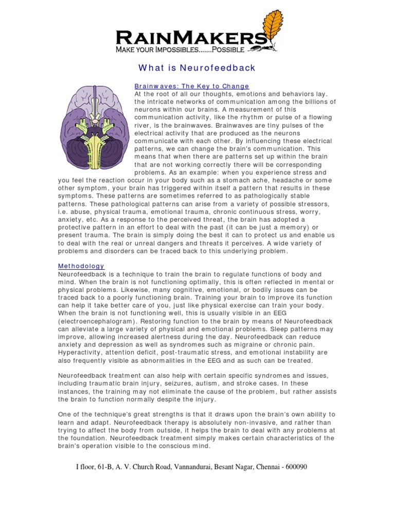Basics of Neurofeedback | PDF | Electroencephalography | Neural Oscillation