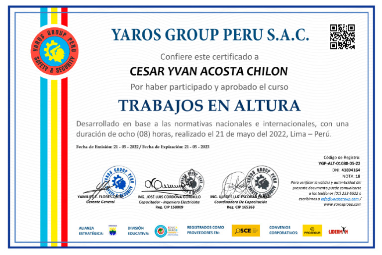 Acosta Chilon Cesar - ALT-01080 Fv. 21.05.2022 | PDF