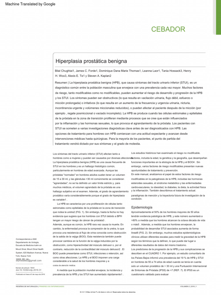 HBP 1 | PDF | Síndrome metabólico | Obesidad