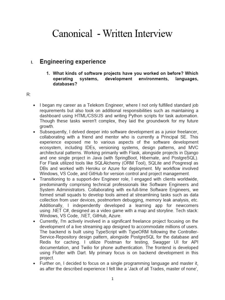 Canonical | PDF | Postgre Sql | Integrated Development Environment