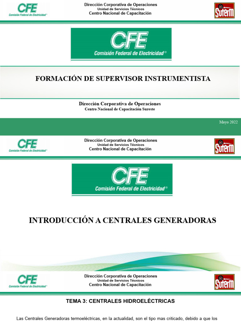CGen Hidroelectricas | PDF | Represa | Turbina