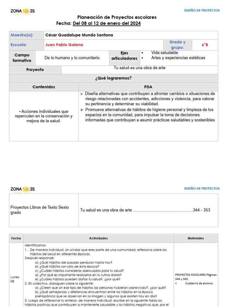 Proyecto 08 - 111159 | PDF
