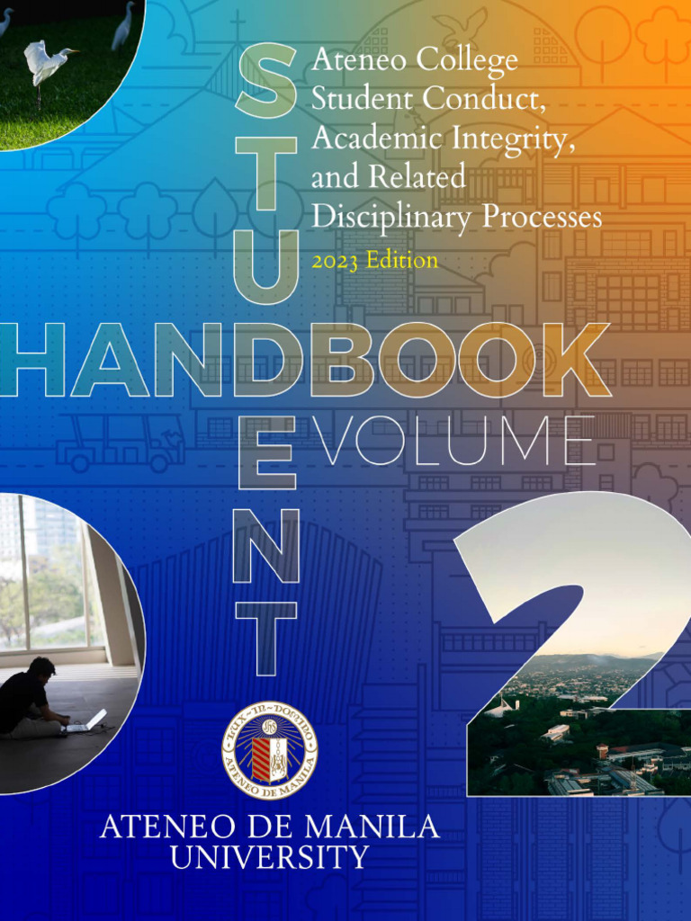Ateneo de Manila College Student Handbook 2023 Volume 2_0 | PDF | Right To Privacy | Information