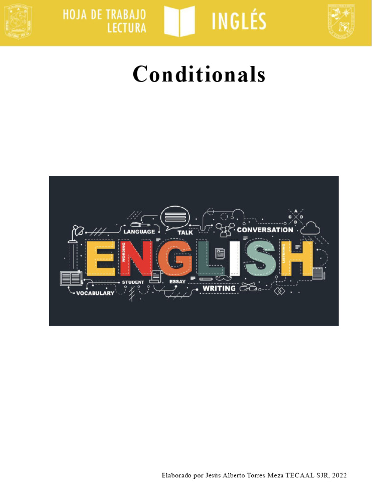 Conditionals | PDF | Linguistic Morphology | Language Mechanics