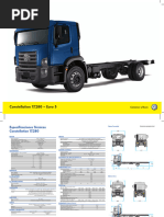 Ficha Tecnica Iveco Trakker 380T41H 6x4 | PDF | Eje | Inyección de combustible