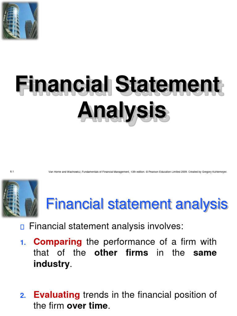 Financial Statements Analysis FINAL - FINAL | PDF | Balance Sheet ...
