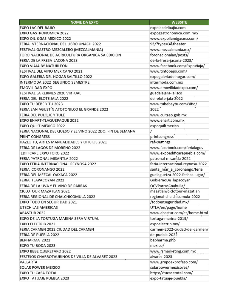 Feira SM Xico 2023 | PDF