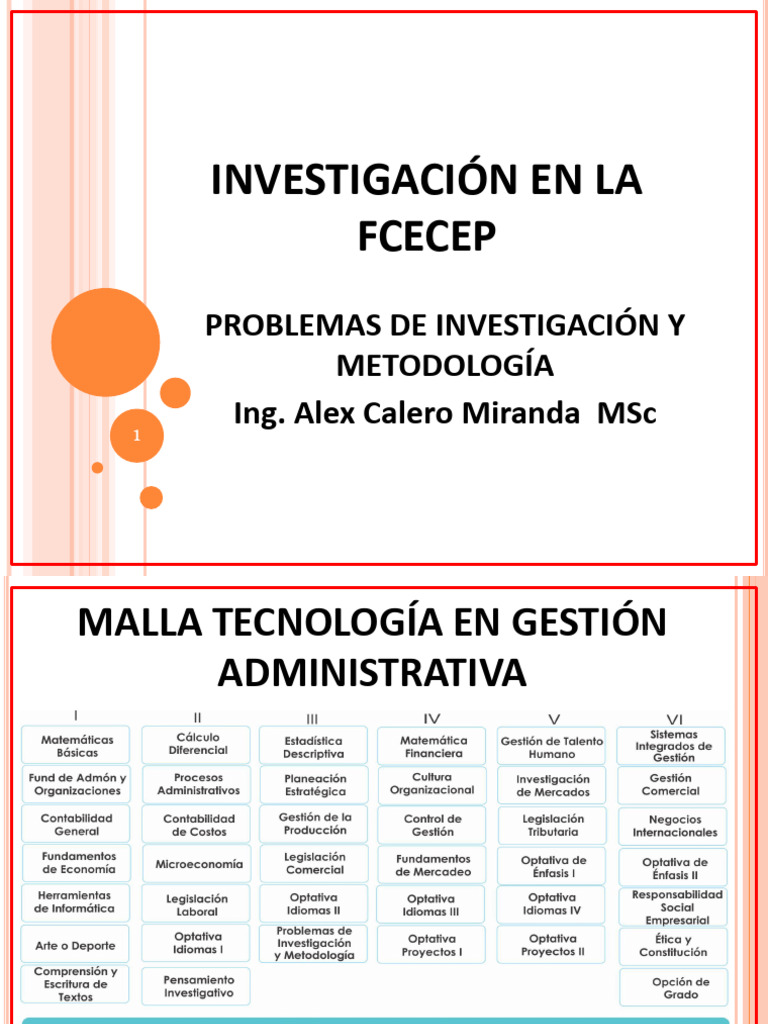 01-Investigacion en FCECEP V2 | PDF | Maestros | Informática
