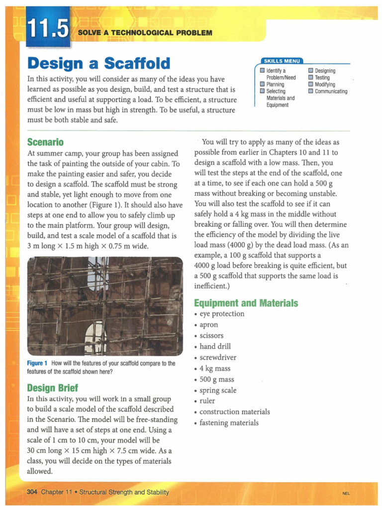 Homework - Designing A Scaffold | PDF