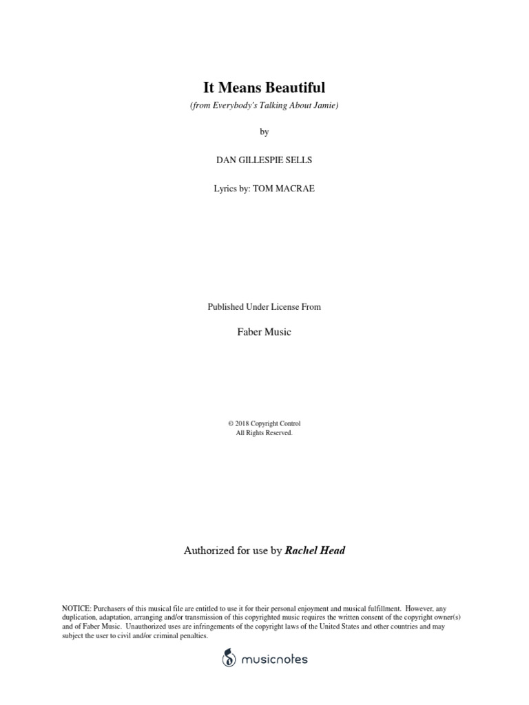 It Means Beautiful | PDF | Monopoly (Economics) | Business Law