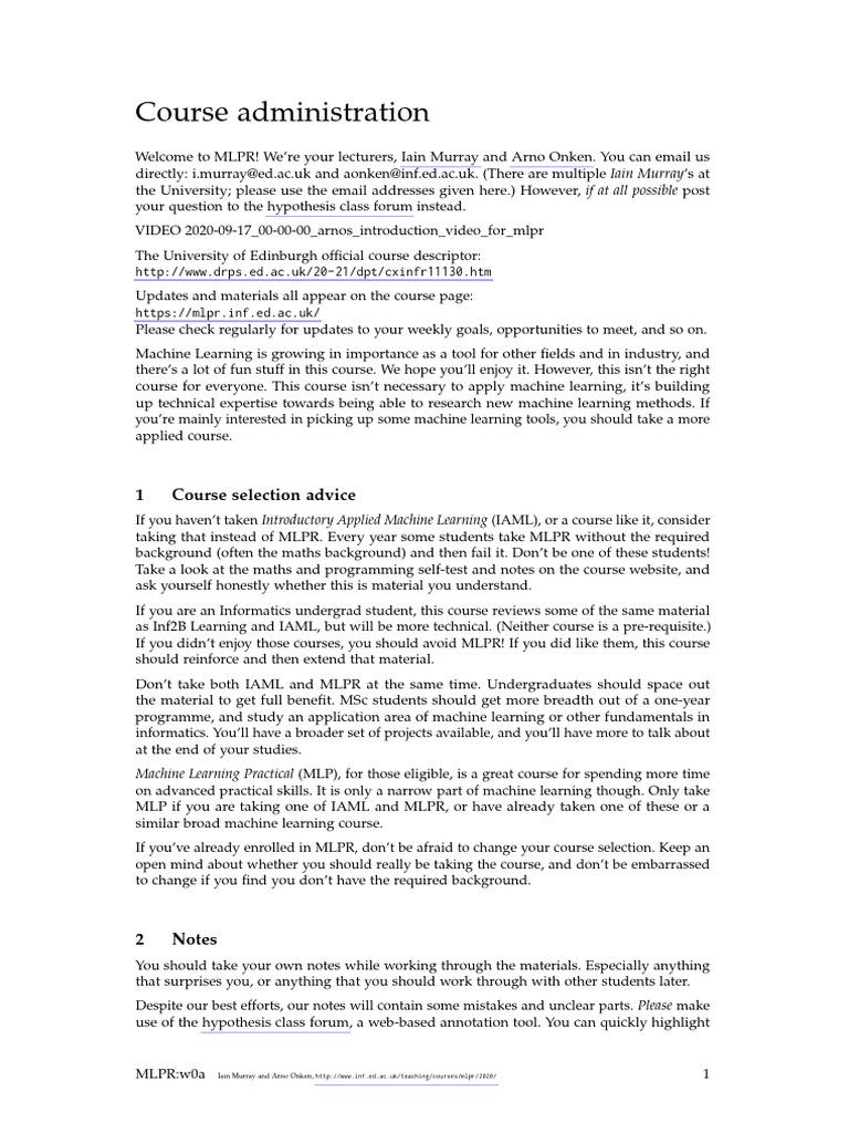 Introduction Machine Learning and Pattern Recognition | PDF | Learning ... Introduction Machine Learning and Pattern Recognition | PDF | Learning ...
