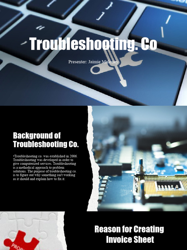 Troubleshooting. Co | PDF