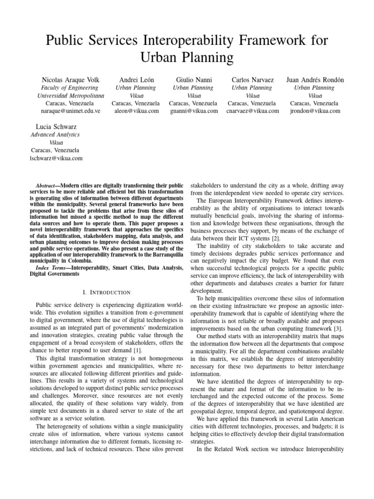 Paper VIKUA | PDF | Interoperability | Information