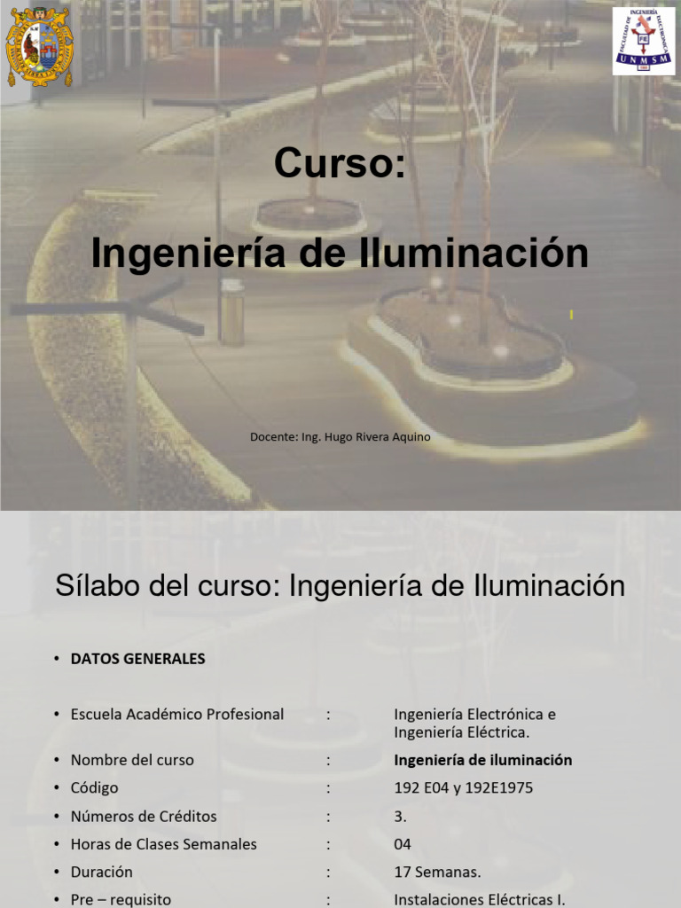 Curso De Ingeniería De Iluminación Pdf Reflexión Física