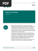 WEF Future of Jobs Report 2025 | PDF | Cost Of Living | Employment