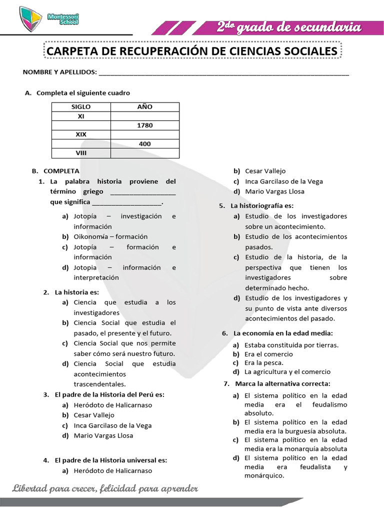 CC - SS 2do Grado | PDF | imperio Bizantino