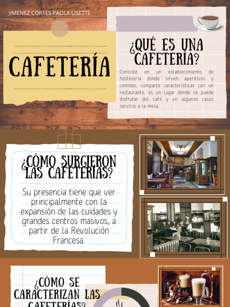 cafetería | PDF