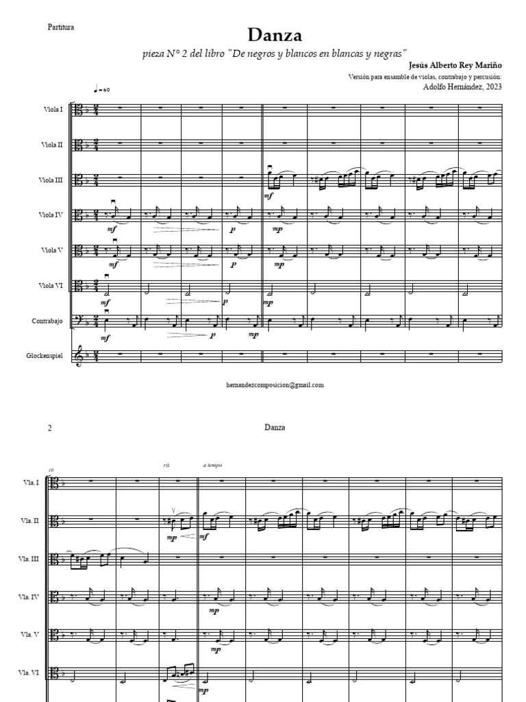 02 Pieza 02 (Rey, J) Danza (Vlas, CB, Perc) | PDF