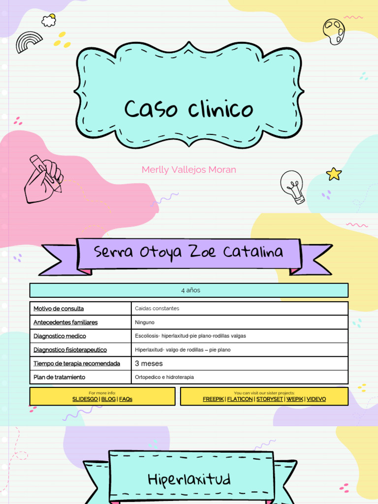 Caso Clinico A Exponer Zoe | PDF | Pie | Rodilla