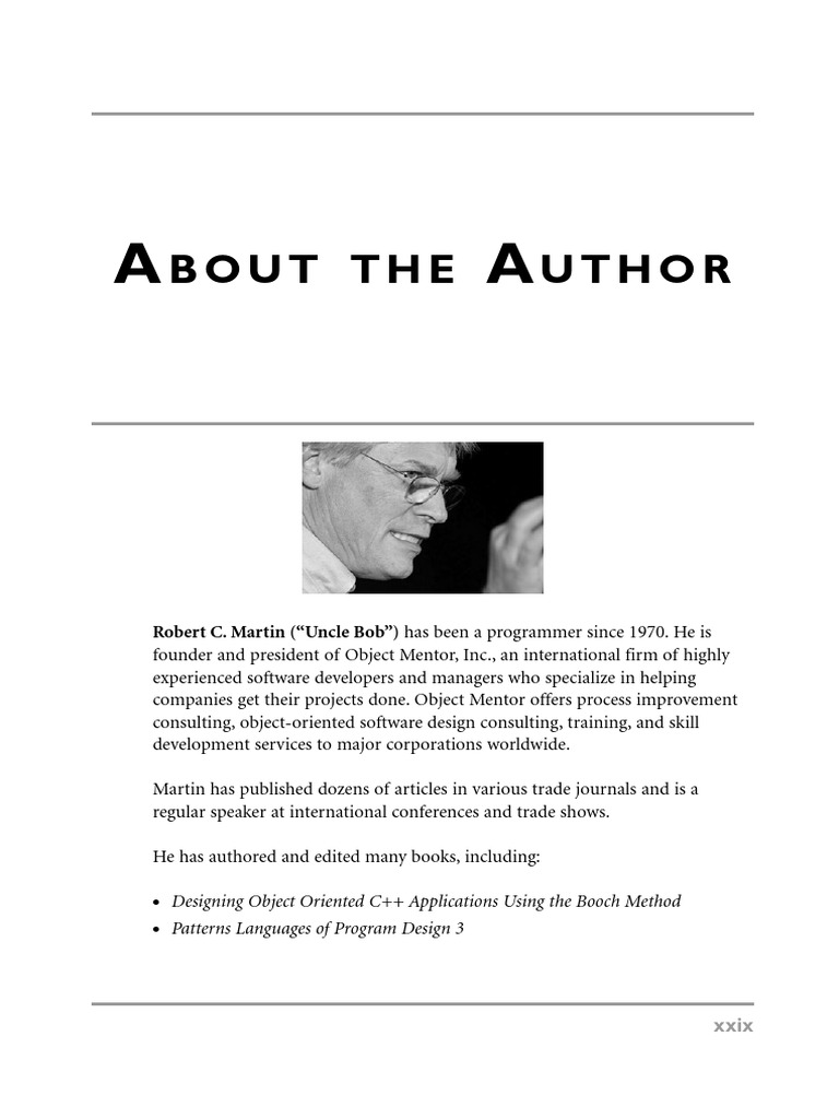 Robert C. Martin: Software Pioneer | PDF | Stars | Supernova