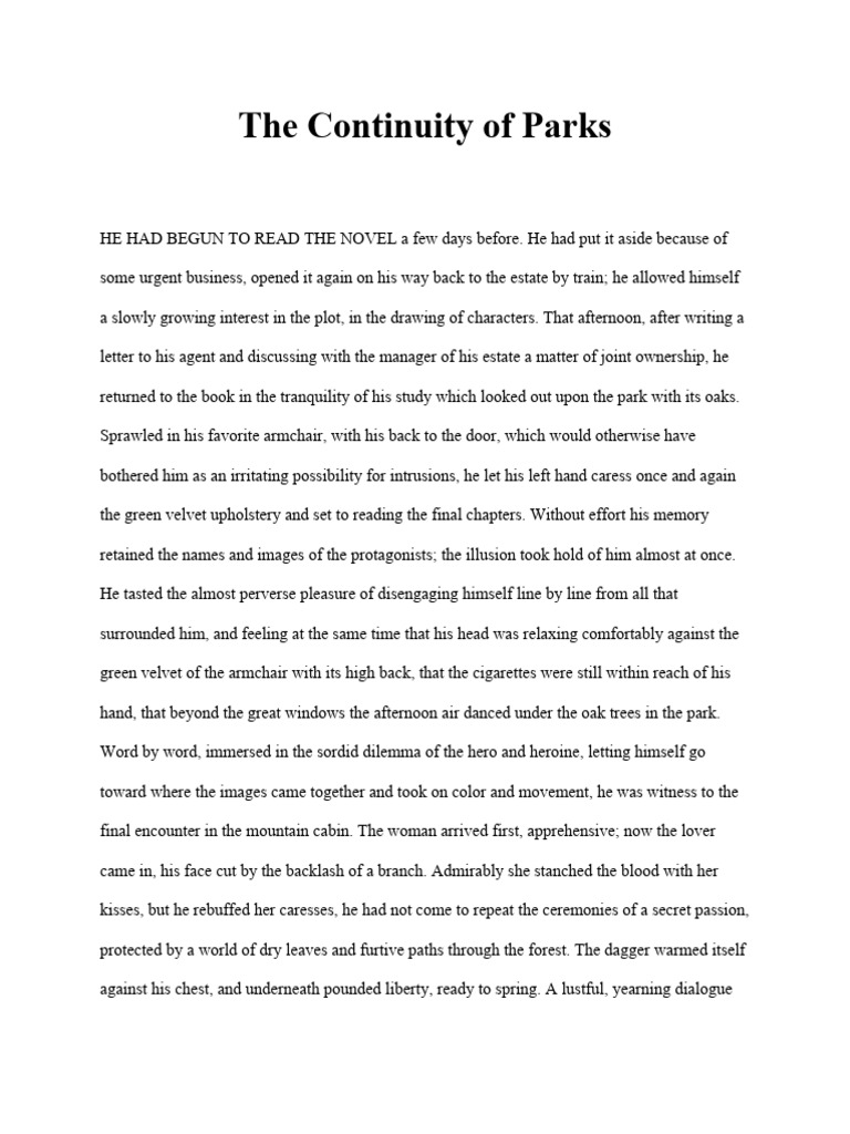 The Continuity Pdf Screenplay Screenwriting