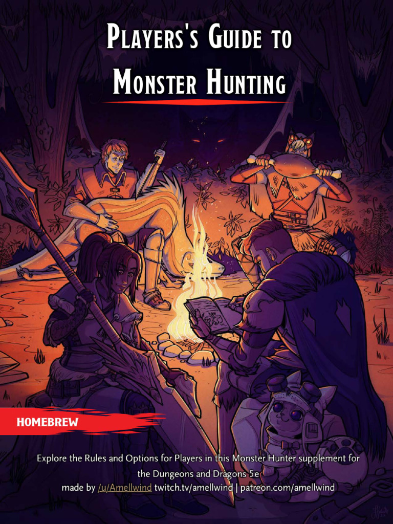 Monster Hunter Player's Guide | PDF | Dungeons & Dragons | Dragon