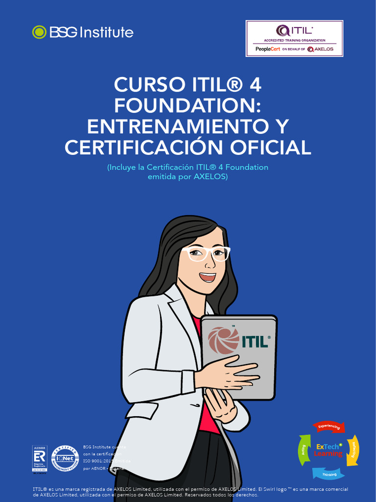 Brochure - Curso ITIL 4 Foundation | PDF | Itil | It Service Management