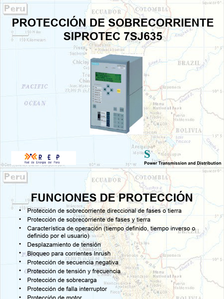 Presentación general 7SJ63 | PDF