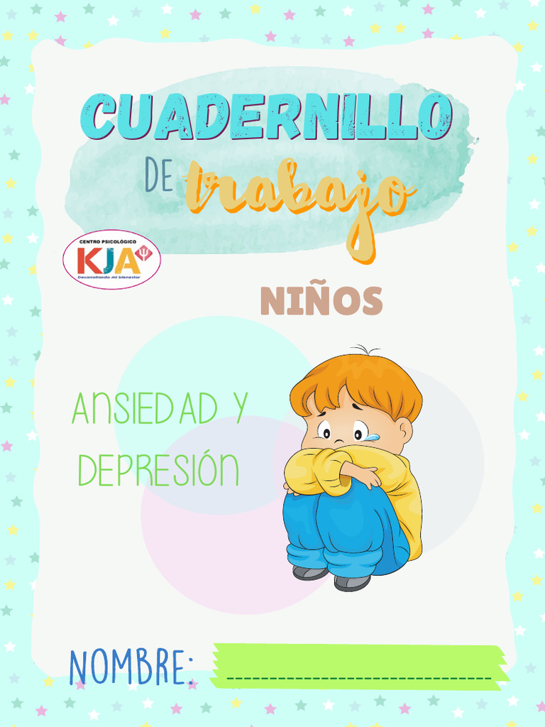 Cuadernillo de Ansiedad y Depresión Niños | PDF