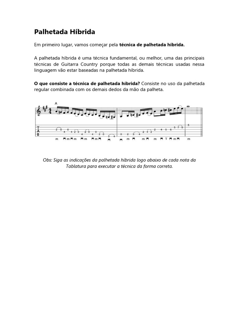 Guitarra Country | PDF | Guitarras | Instrumentos de corda