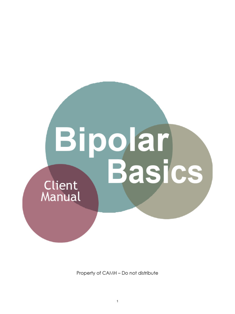 CBT Worksheets for Bipolar Management | PDF | Bipolar Disorder | Mania