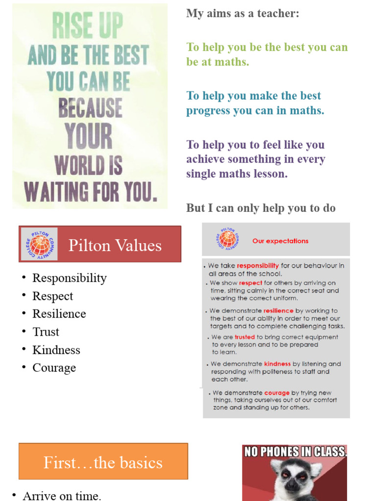 Maths Expectations 22-23 | PDF | Learning