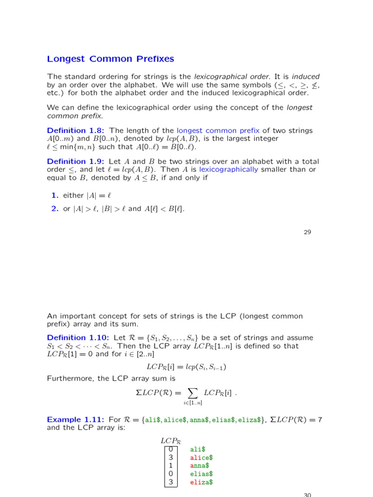 Lecture 02 | PDF | String (Computer Science) | Time Complexity